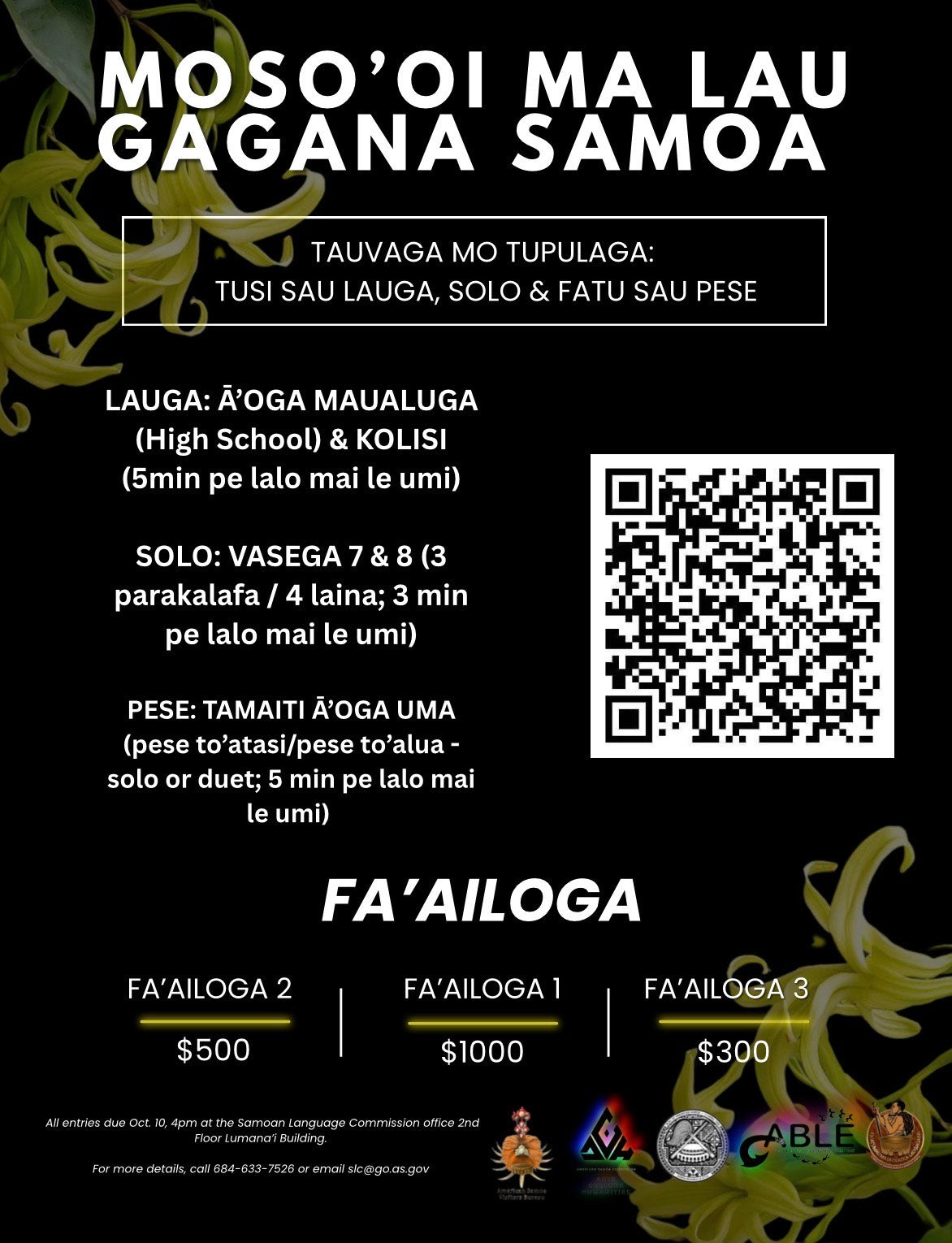 Tauvaga Gagana Samoa o le Mosooi 2025 – Samoan Language Commission ...